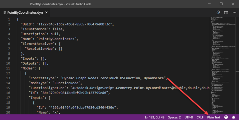 Visual Studio Code: Dynamo Dateien mit Syntax Highlighting - EnjoyBIM - Revit, Dynamo & BIM